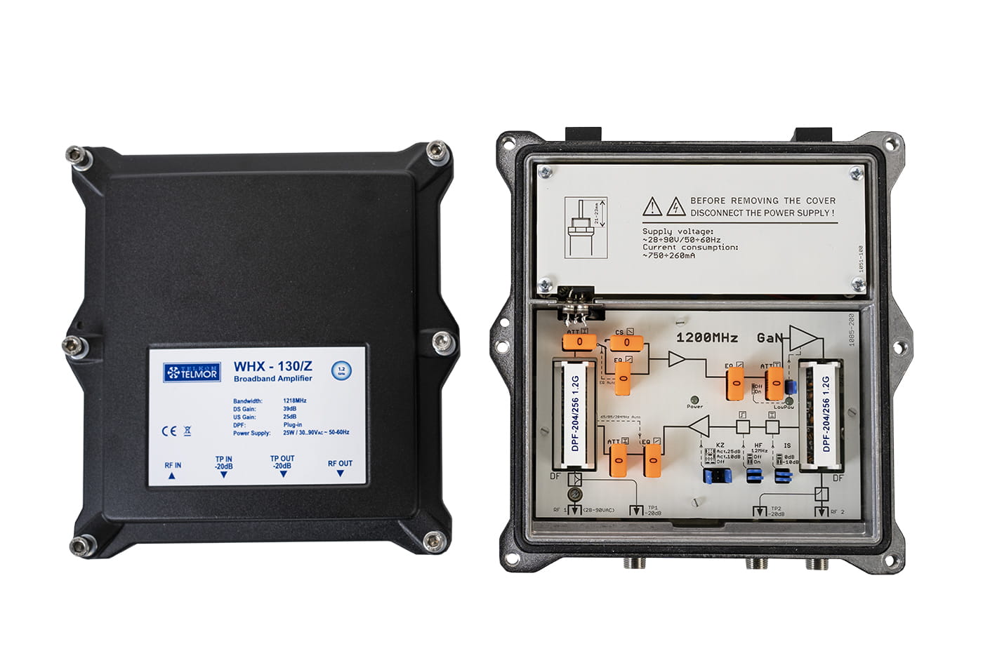 WHX 130 wzmacniacz budynkowy 1.2 GHz DOCSIS 3.1 • cena • opinie | Sklep ...